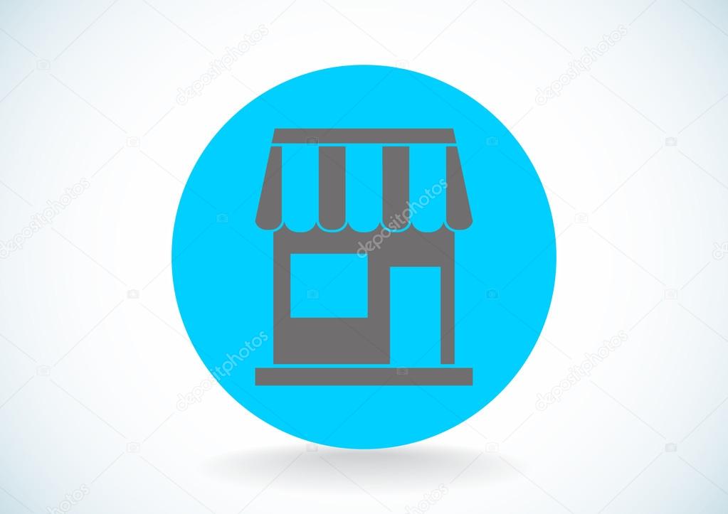 Simple outline store sign Stock Vector by ©LovArt 77561289