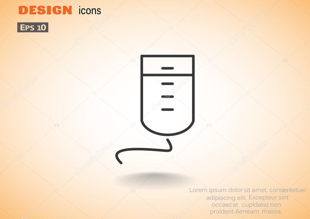 Drop counter simple web icon Stock Vector Image by ©LovArt #78106478