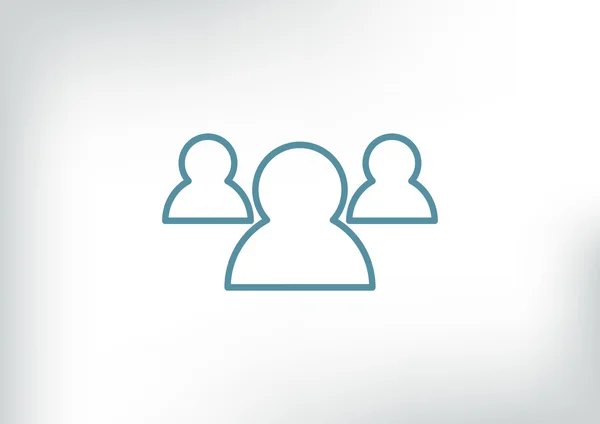 Group of people web icon Stock Vector by ©LovArt 111930124