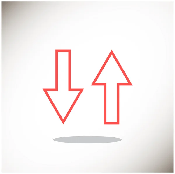 Two arrows icon Stock Vector by ©LovArt 101399260