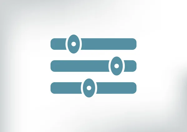 Adjustment sign with levels Stock Vector Image by ©LovArt #86164018