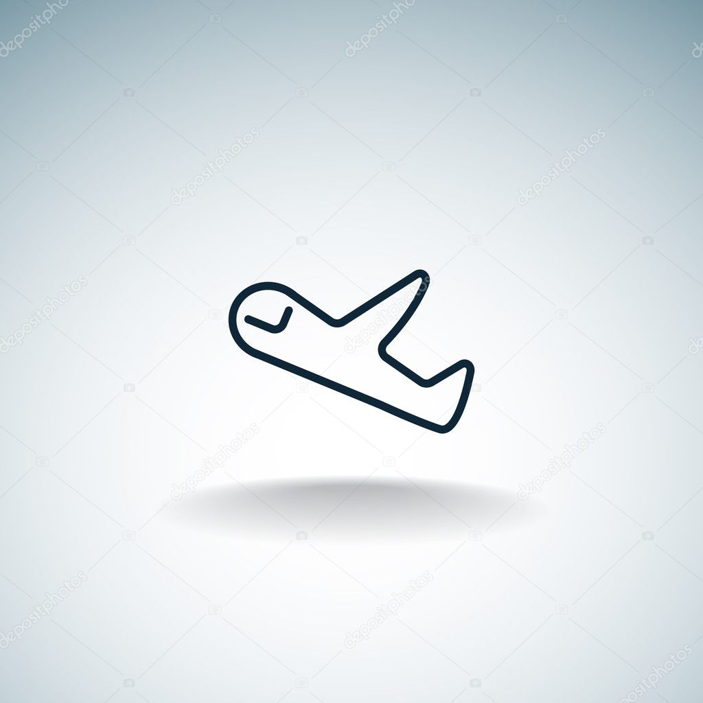 Aircraft web icon Stock Vector by ©LovArt 82570906