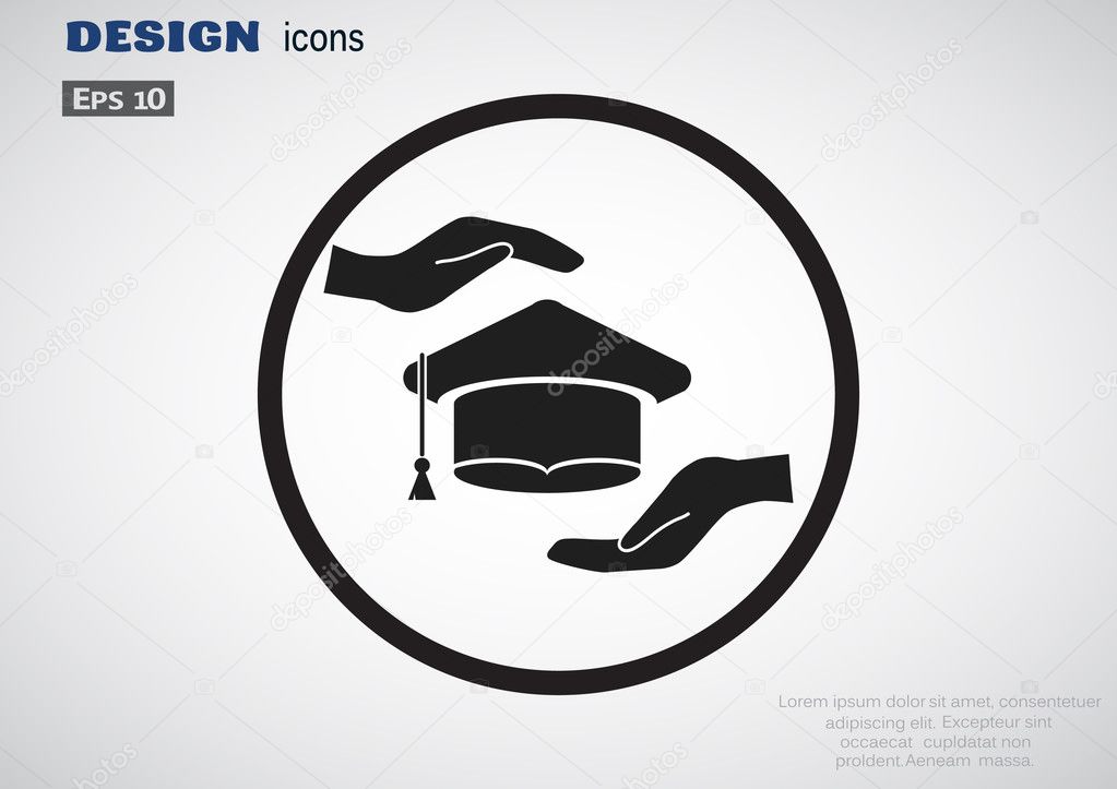 Student graduation hat Stock Vector by ©LovArt 82573564