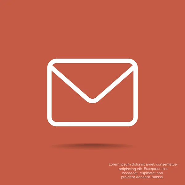 Simple outline envelope Stock Vector Image by ©LovArt #135928840