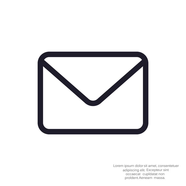 Simple outline envelope Stock Vector Image by ©LovArt #135928840