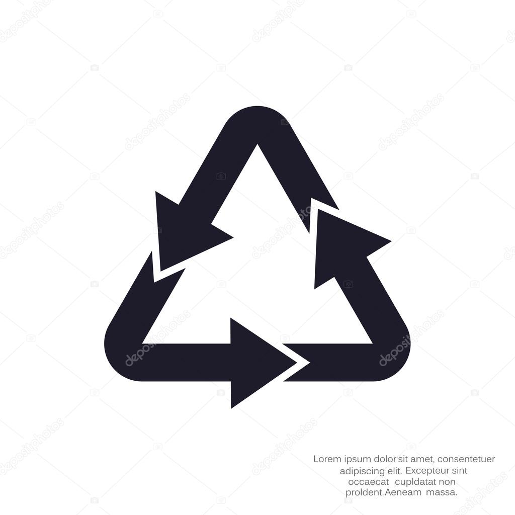 Waste recycling symbol Stock Vector Image by ©LovArt #86161638