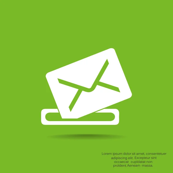 Simple outline envelope Stock Vector by ©LovArt 142056446