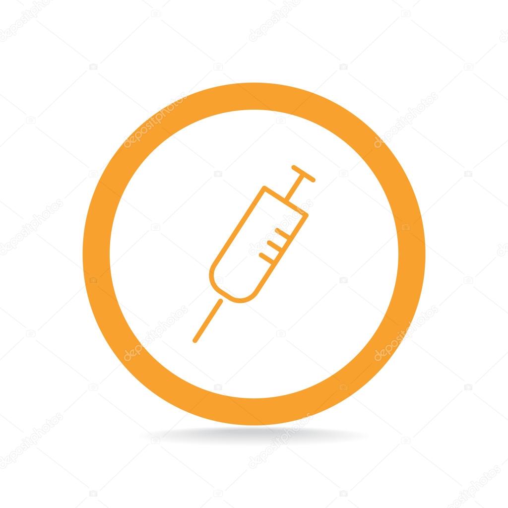 Simple syringe web icon Stock Vector by ©LovArt 88894812