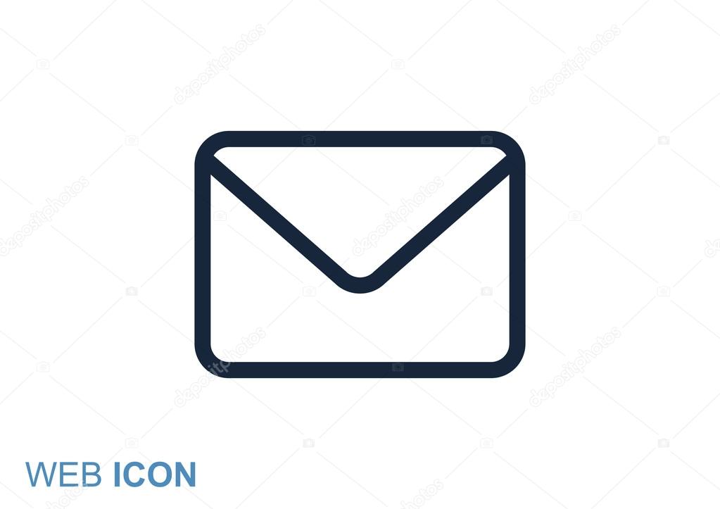 Simple outline envelope Stock Vector Image by ©LovArt #91981484