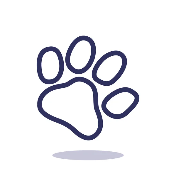 Dog paw logo Stock Photos, Royalty Free Dog paw logo Images | Depositphotos