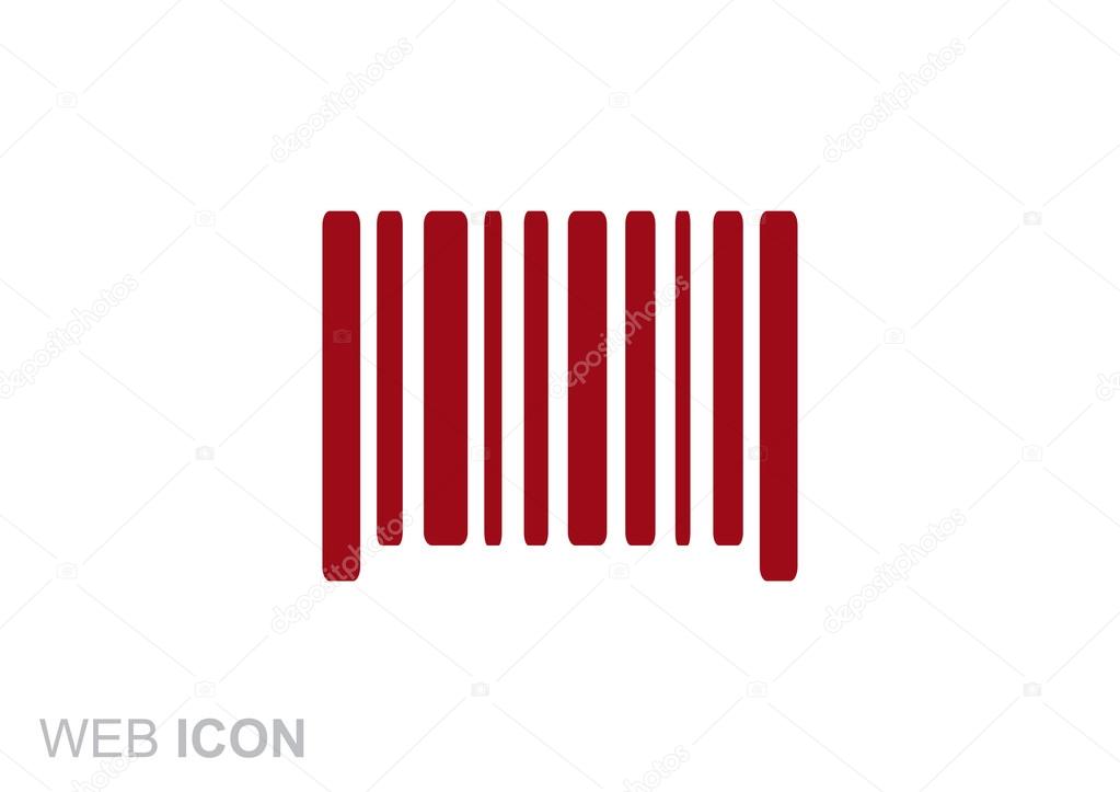 Image vectorielle Icône web code-barres simple par ©LovArt - 98008672