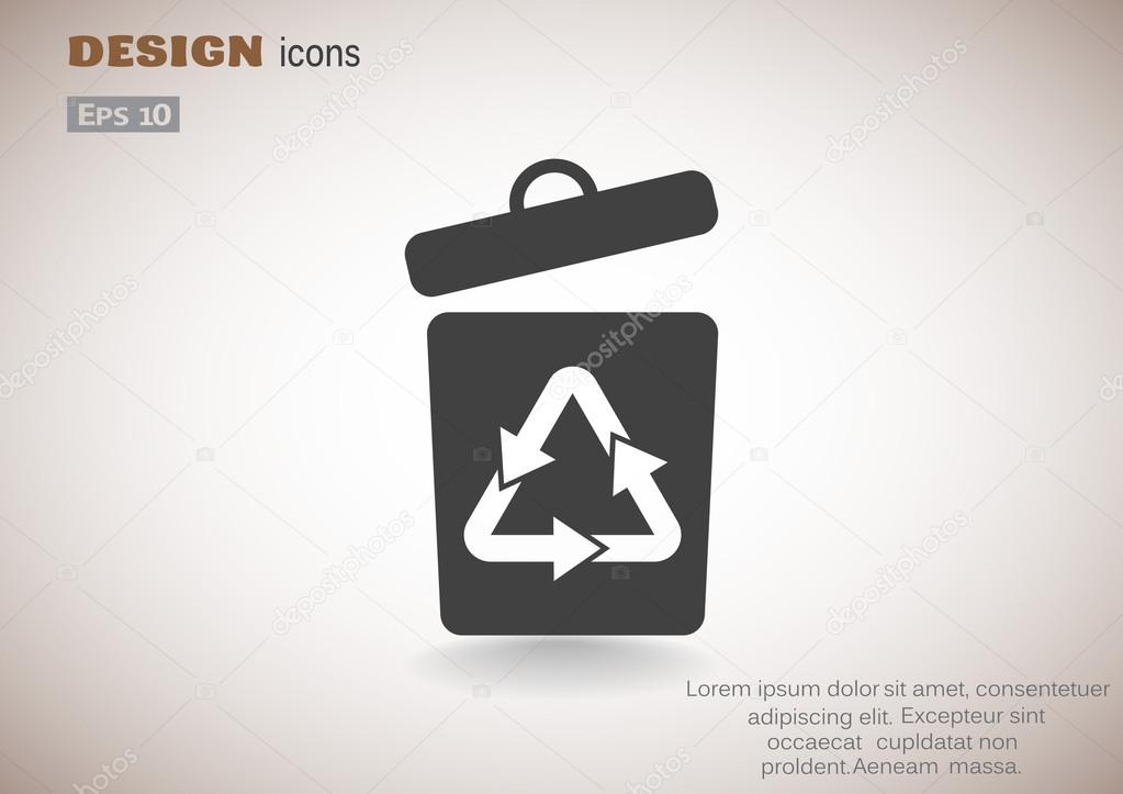 Waste recycling symbol Stock Vector Image by ©LovArt #98012360