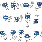 Cute funny animals cartoon set Stock Vector Image by ©littlepaw #12052646