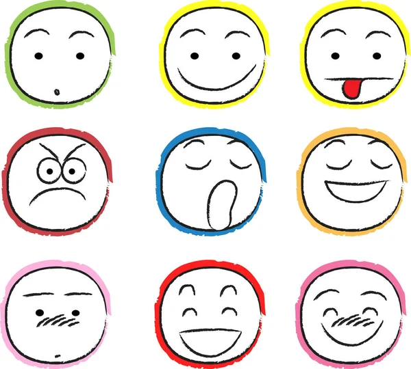 Mengekspresikan emosi Vector Art Stock Images | Depositphotos