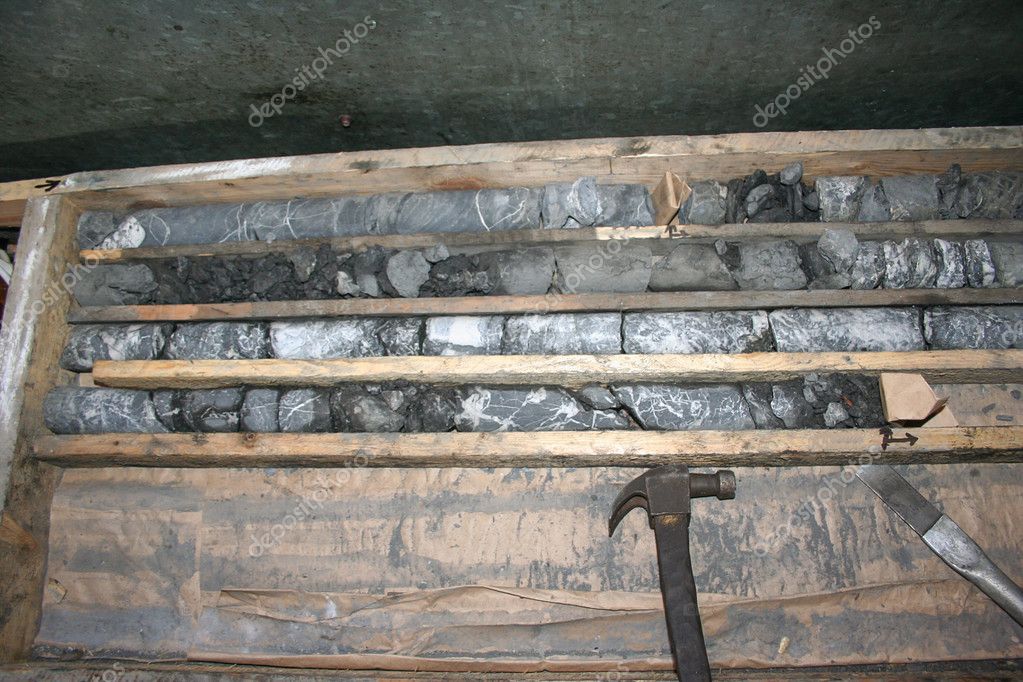 Samples Core Box Selection Rock Analysis — Stock Photo © Leonid ...