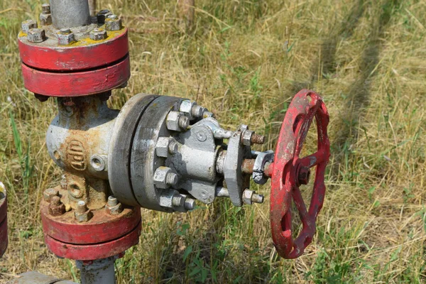 The gate on an oil well - Stock Image - Everypixel