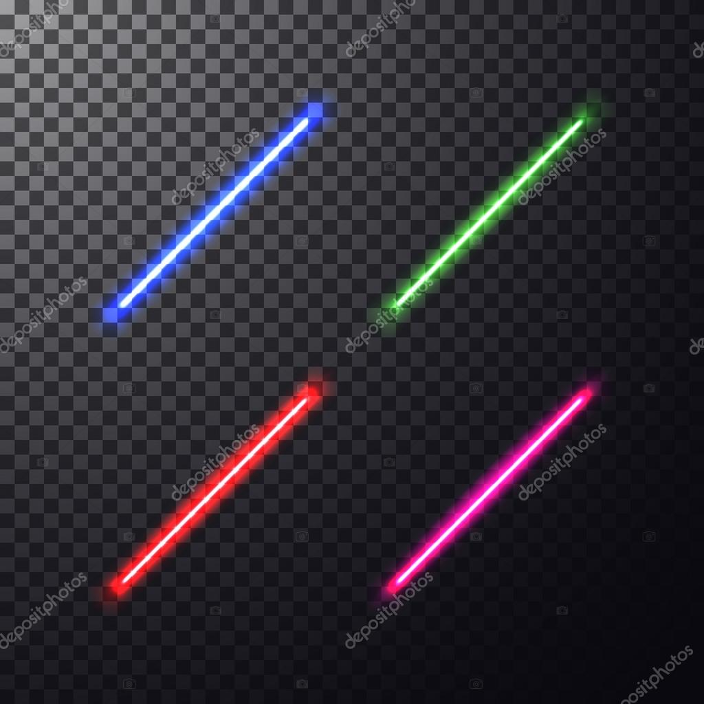 Colorful laser beam — Stock Photo © de.la.cruz.anna #112343702