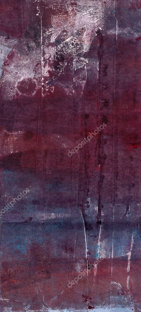 textura. rollo de pintura utilizando la técnica de monotipos 2022