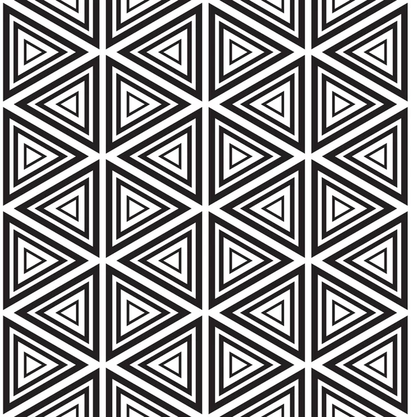 Vector modern seamless sacred geometry pattern 3d, black and white abstract geometric background ...