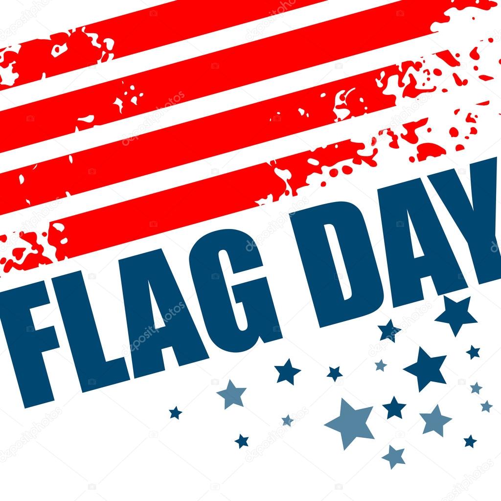American Flag Day background design. Vector illustration Stock Vector ...
