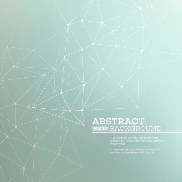 Abstract background with connection concept. Vector illustration ...