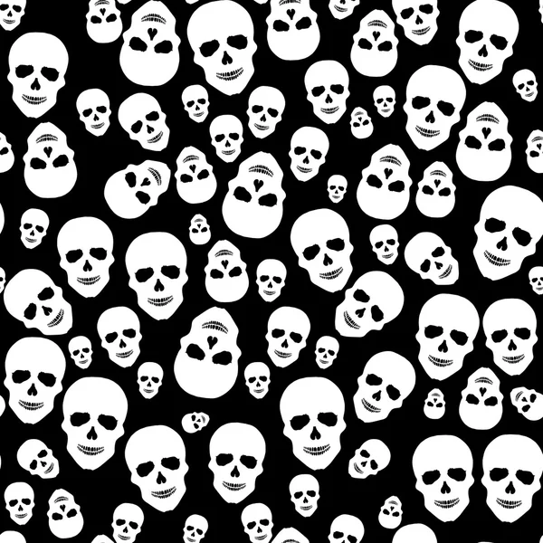 Skulls pattern ⬇ Vector Image by © robertosch | Vector Stock 7742819