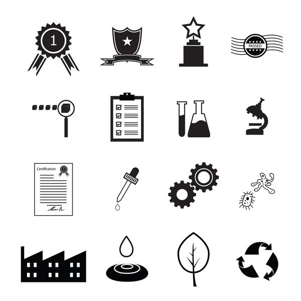 Quality control icons Vector Art Stock Images | Depositphotos