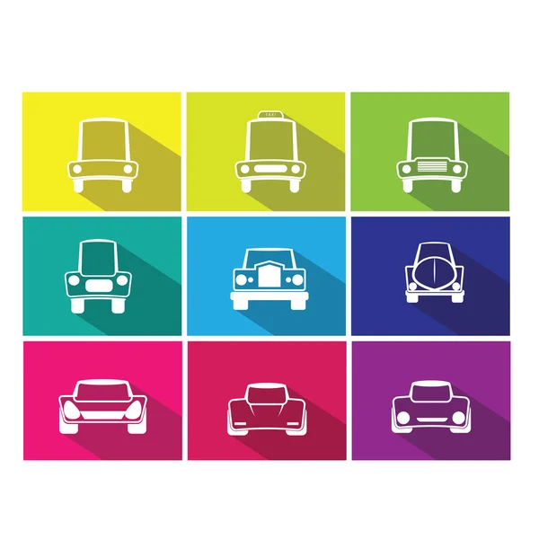 Car front side icons vector Stock Vector Image by ©tawesit@gmail.com ...