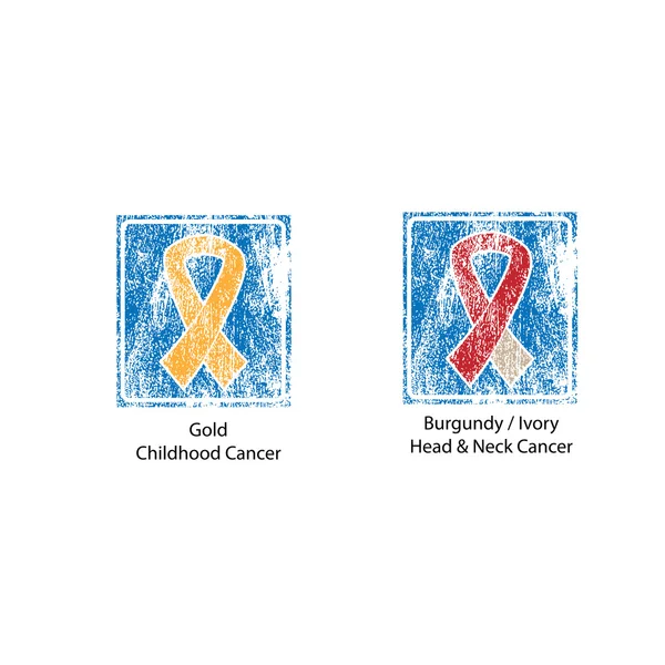 Cancer color ribbons campaign vector Stock Vector Image by ©tawesit ...