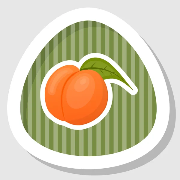 Vector colorful peach icon Stock Vector Image by ©helloweenn #106983680