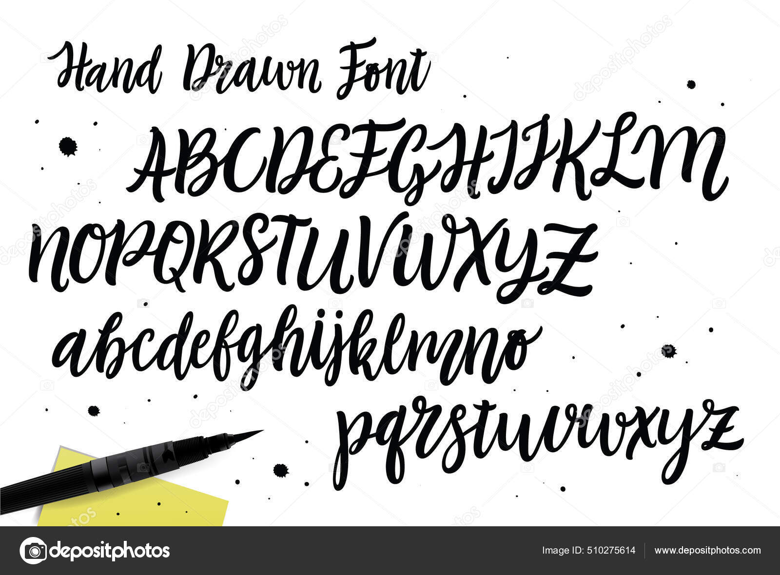 Vector Alphabet Lettering Typography Designs Logo Poster Packaging ...