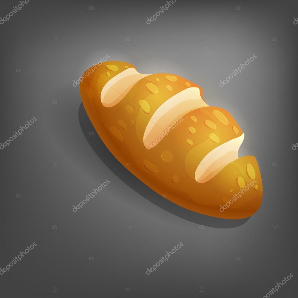 Pan de dibujos animados . Vector de stock por ©MrDeymos 73029879
