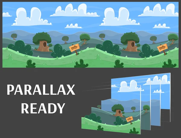 Illustration of a desert evening landscape Stock Vector Image by ...