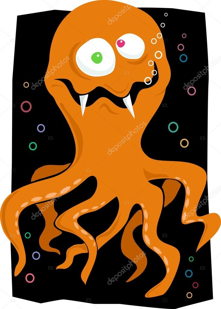 Vampire octopus Stock Vector Image by ©wickerwood #66421365