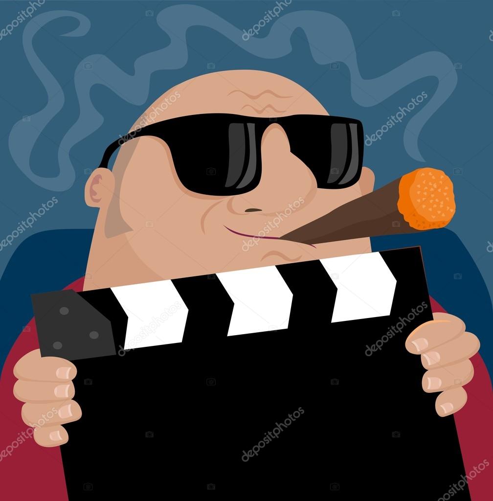 Productor de películas de dibujos animados Vector de stock #66436111 de ...