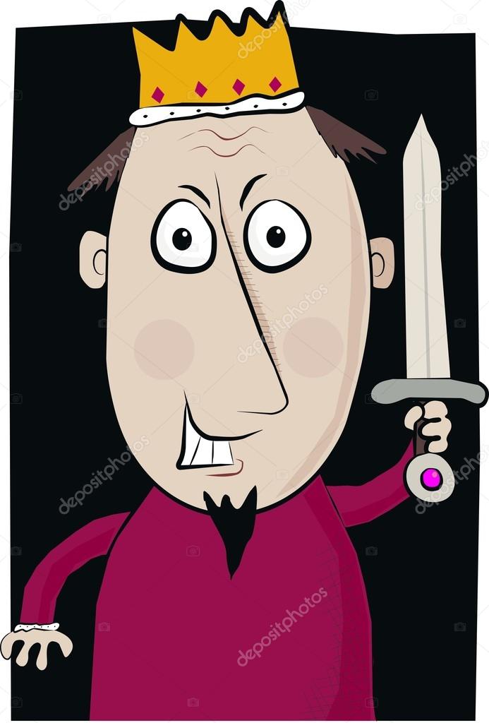 Evil King Cartoon