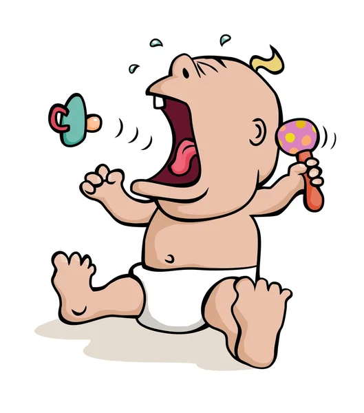 Baby tantrum Vector Art Stock Images | Depositphotos
