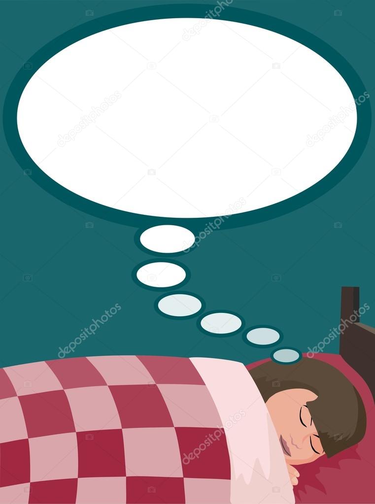 Person Dreaming Bubble