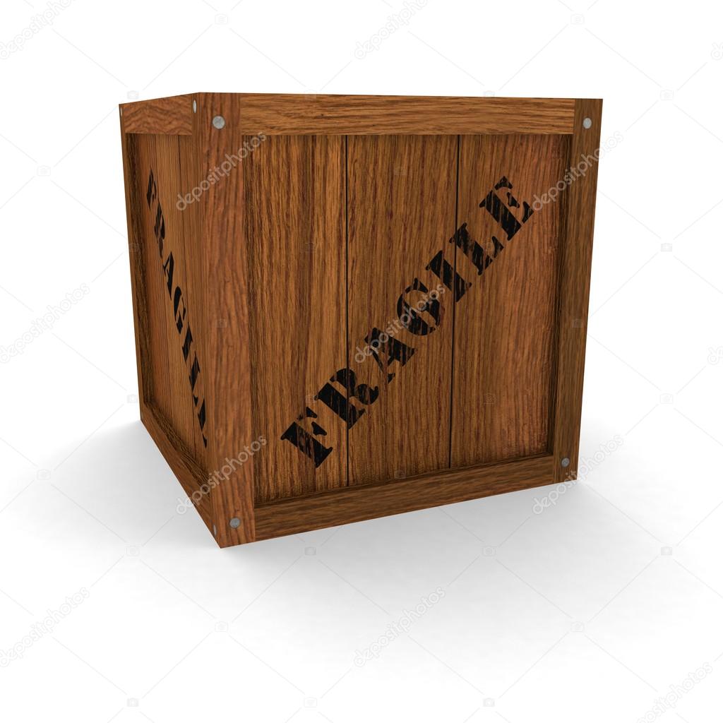Fragile Wooden Box Stock Photo by ©Fredex 66557437