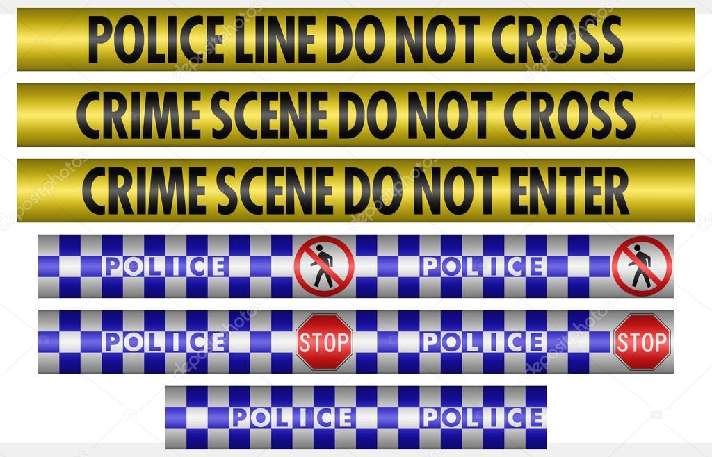 Police Tape Texture