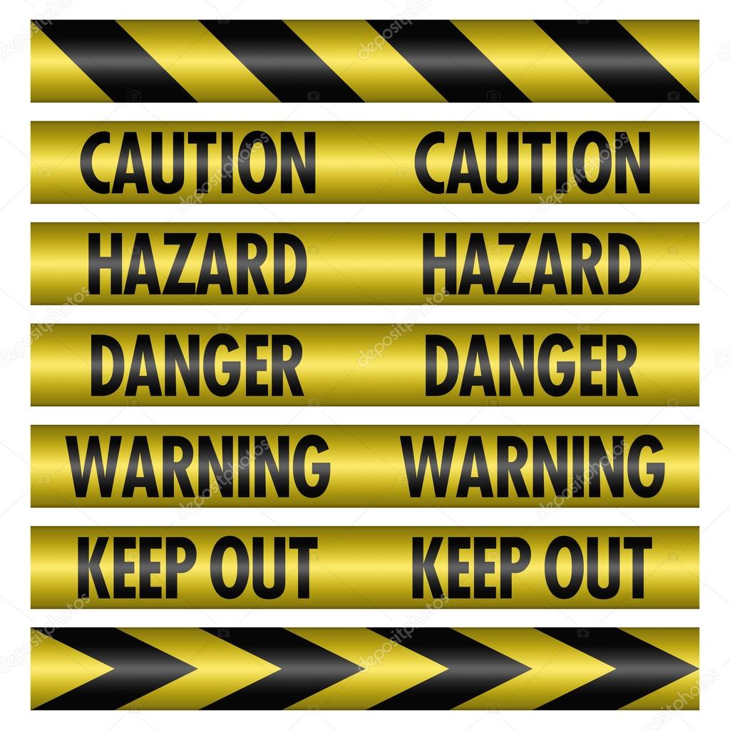 Warning Tape Texture