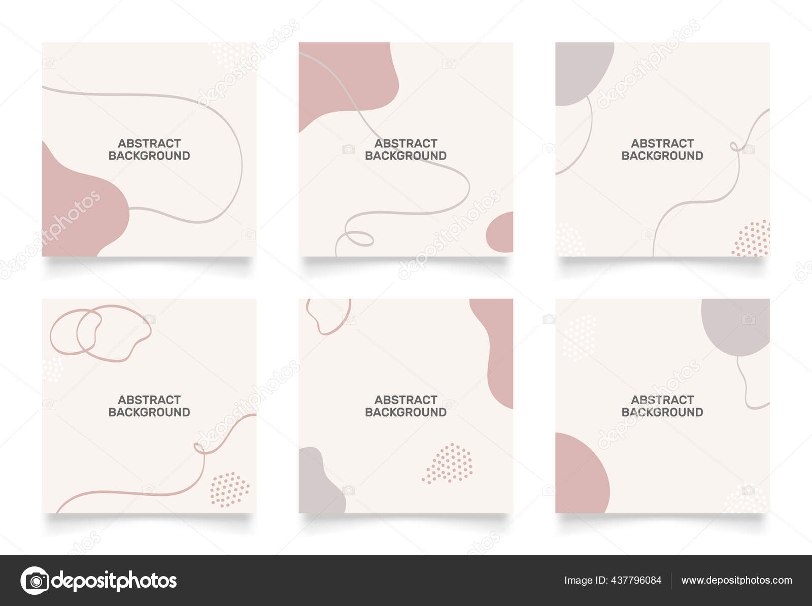 Abstract Background Design Social Media Insta Story Feed Post Red Stock ...