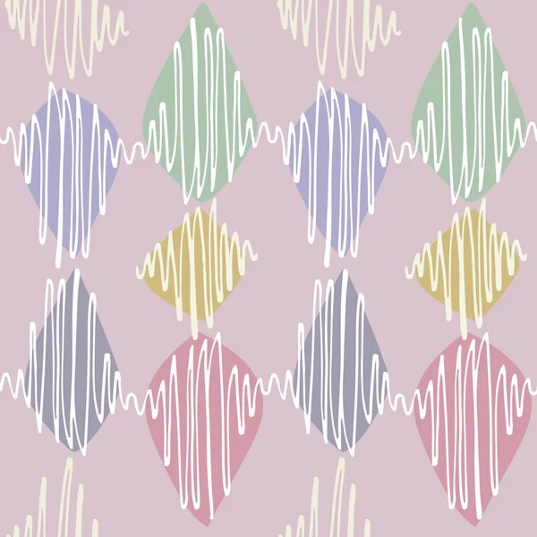 Winding thin crisp colorful strokes are staggered. — Stock Vector ...