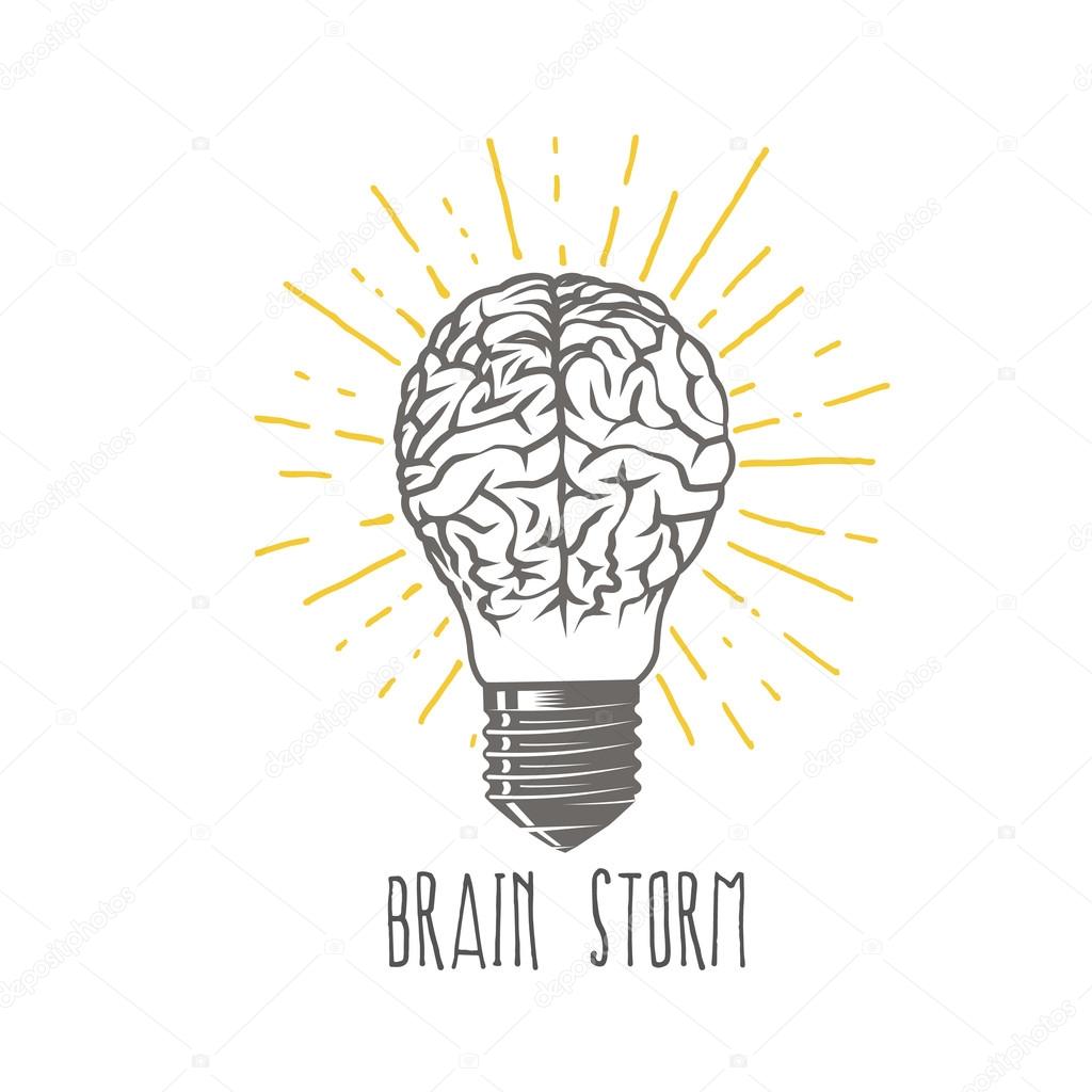 Brain storm. Brain power. ⬇ Stock Photo, Image by © goodgraphic #116986264