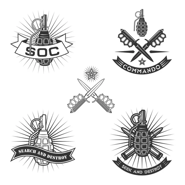 Military emblems Vector Art Stock Images | Depositphotos