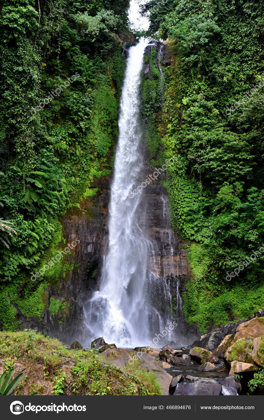 Gitgit Waterfall Singaraja Regency Bali — Stock Photo © WayanSuarnaya ... Gitgit Waterfall Singaraja Regency Bali — Stock Photo © WayanSuarnaya ...