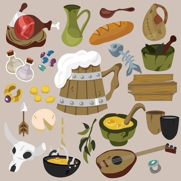 100,000 Medieval food cartoon Vector Images | Depositphotos