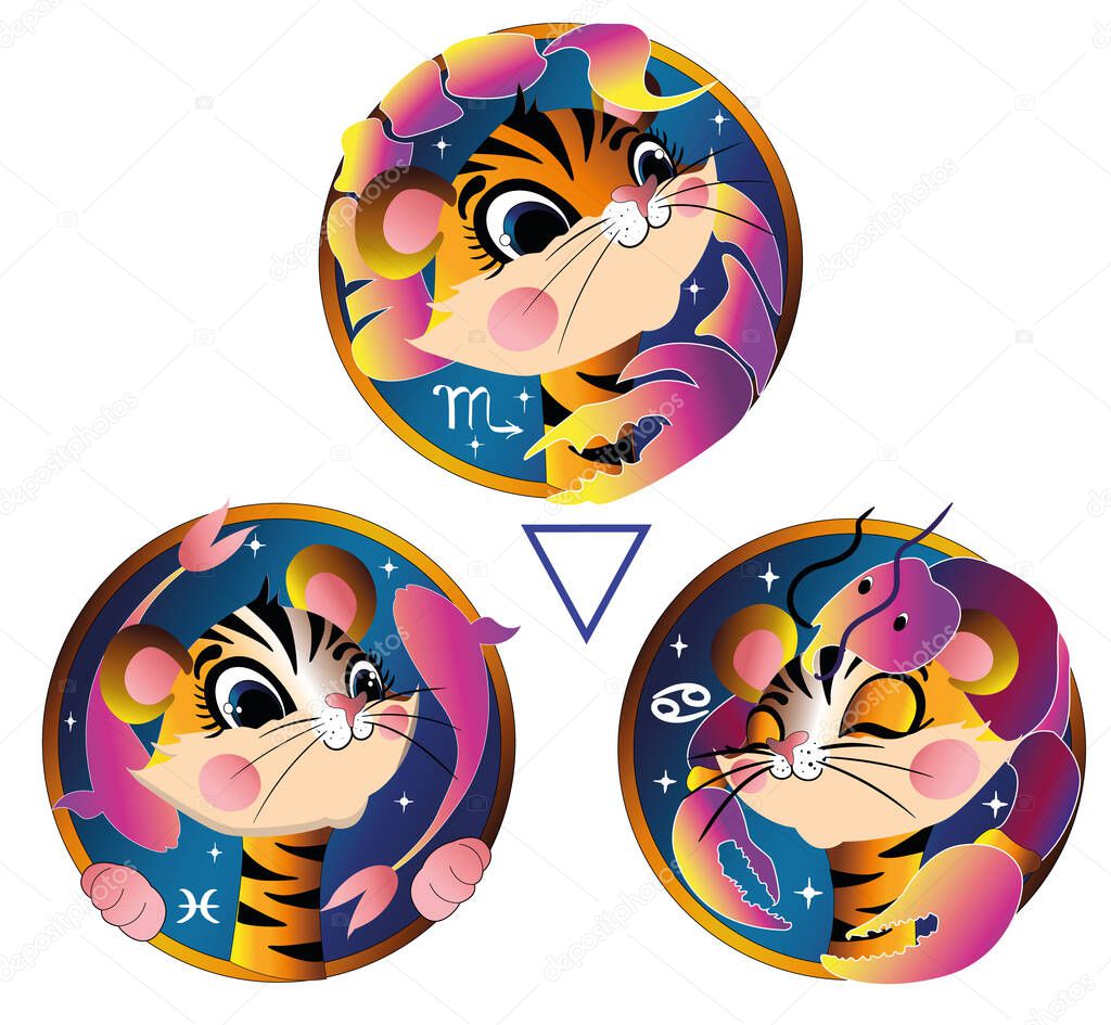 Horóscopo para el nuevo año 2022 del tigre. Signos del zodíaco de los ...