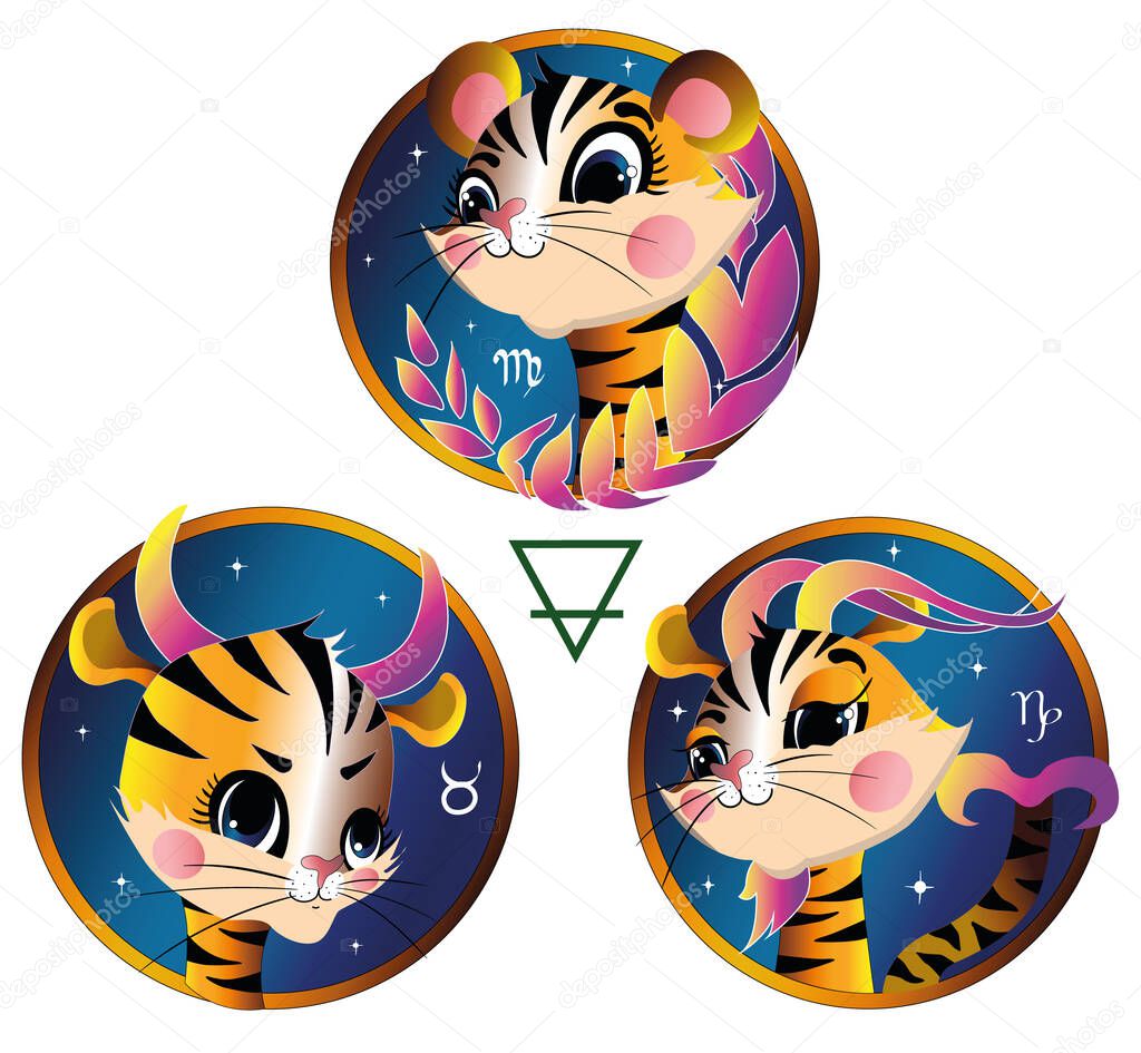 Horóscopo para el nuevo año 2022 del tigre. Signos del zodíaco de los ...