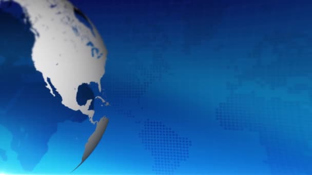 Abstract rotating globe background. Scrolling world map in loop ⬇ Video ...